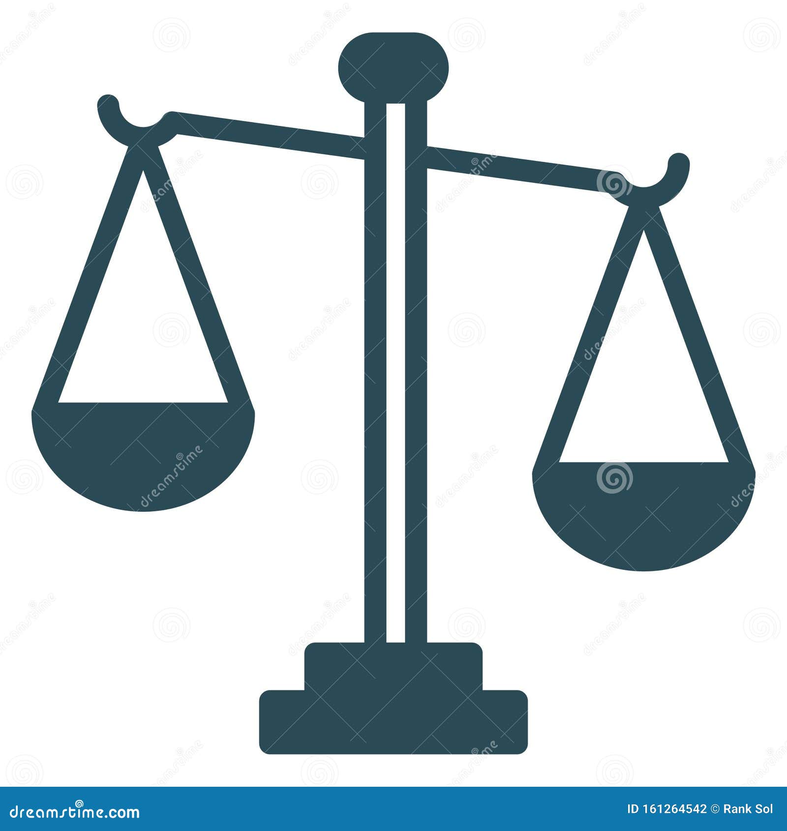 Judiciary Symbol. Lady Justice With Blindfold, Scales And Sword In ...