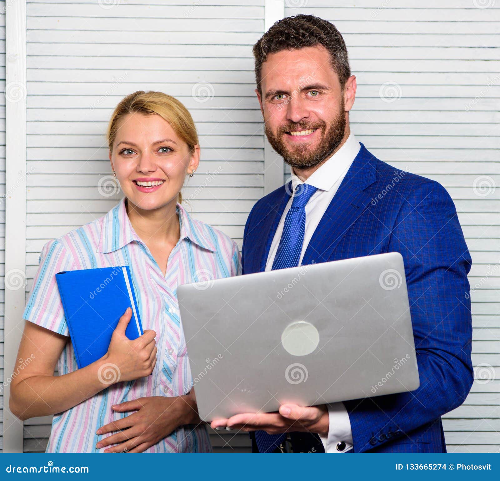 Equality and Respect. Conversation between Colleagues. Boss and Worker ...