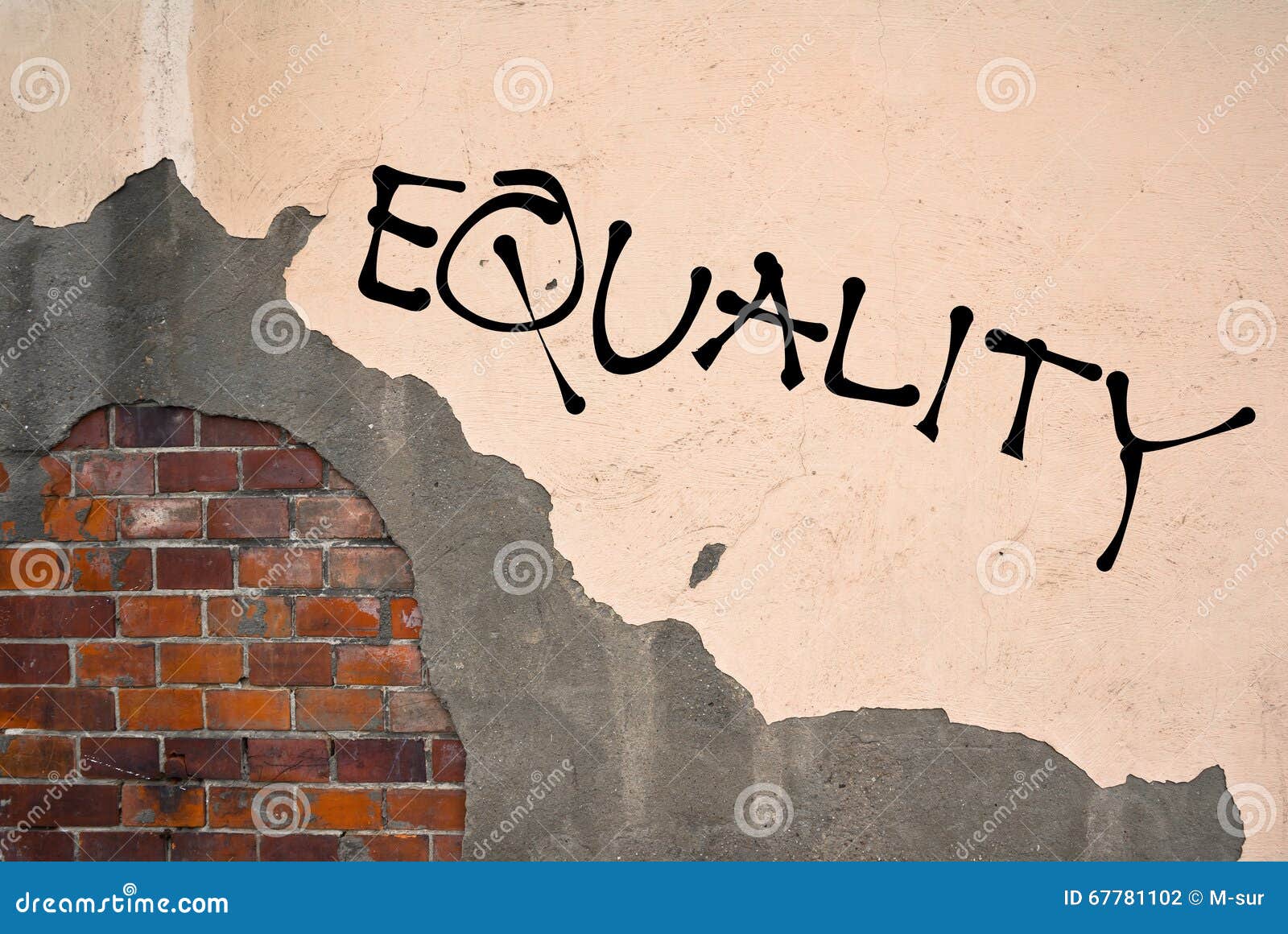 Equality stock photo. Image of protest, humankind, equal - 67781102