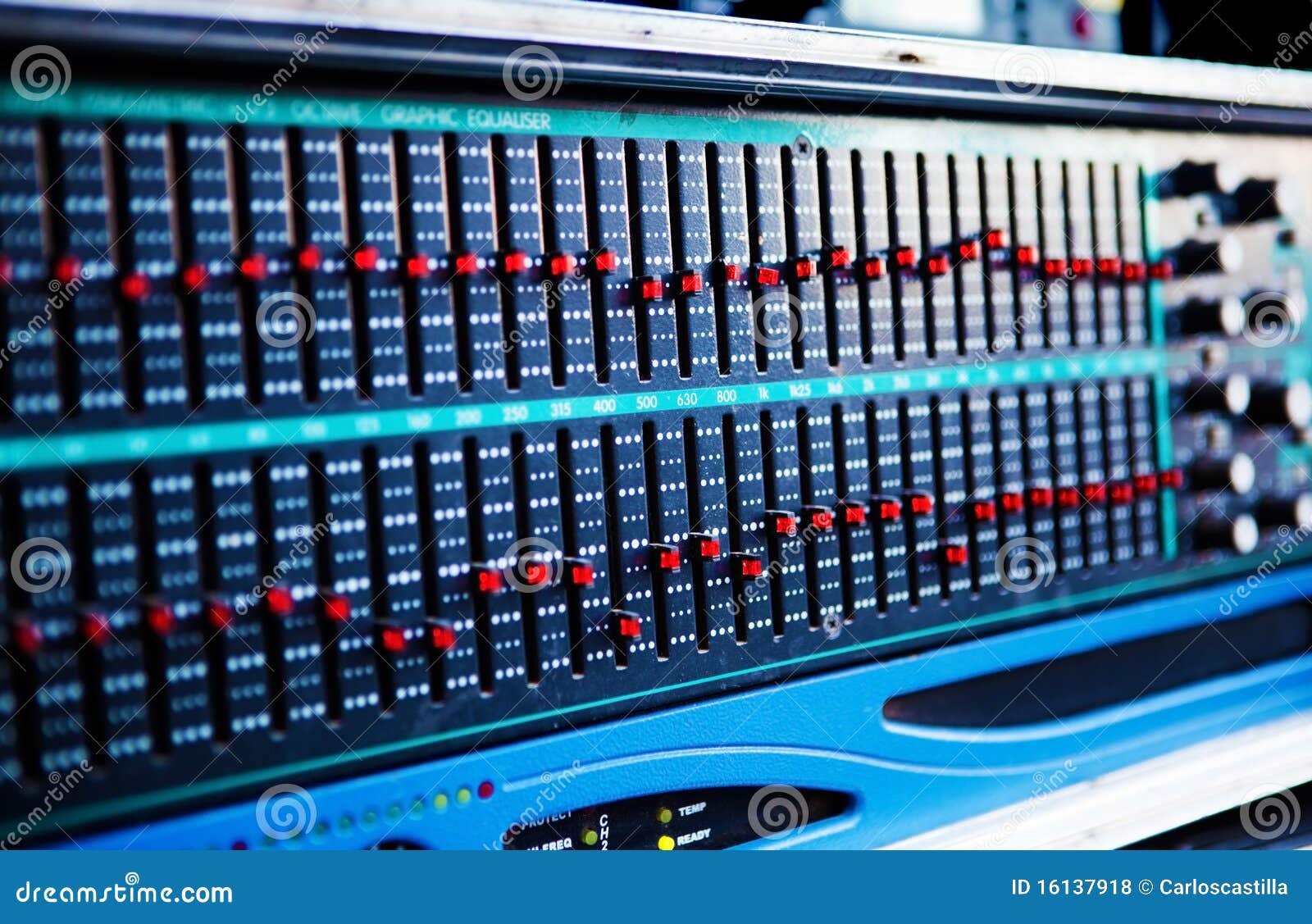 Equalizador foto de stock. Imagem de controle, ajuste - 16137918