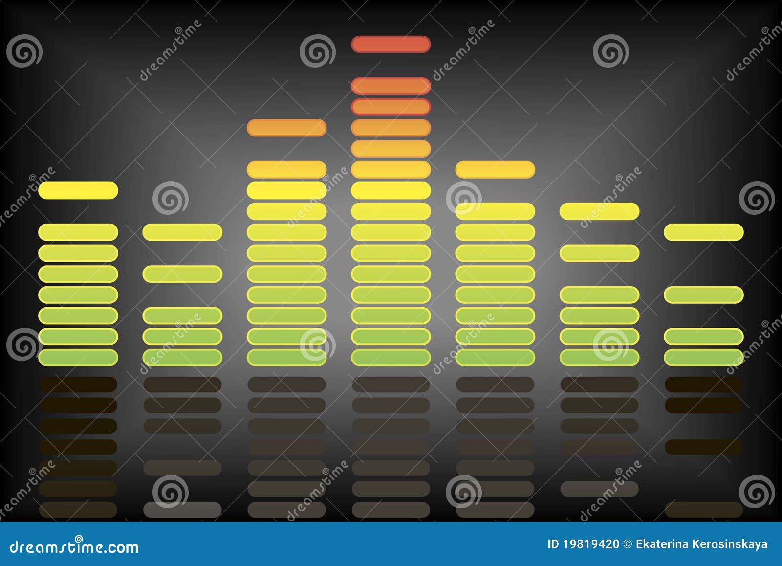 Equalizer background stock vector. Illustration of play - 19819420