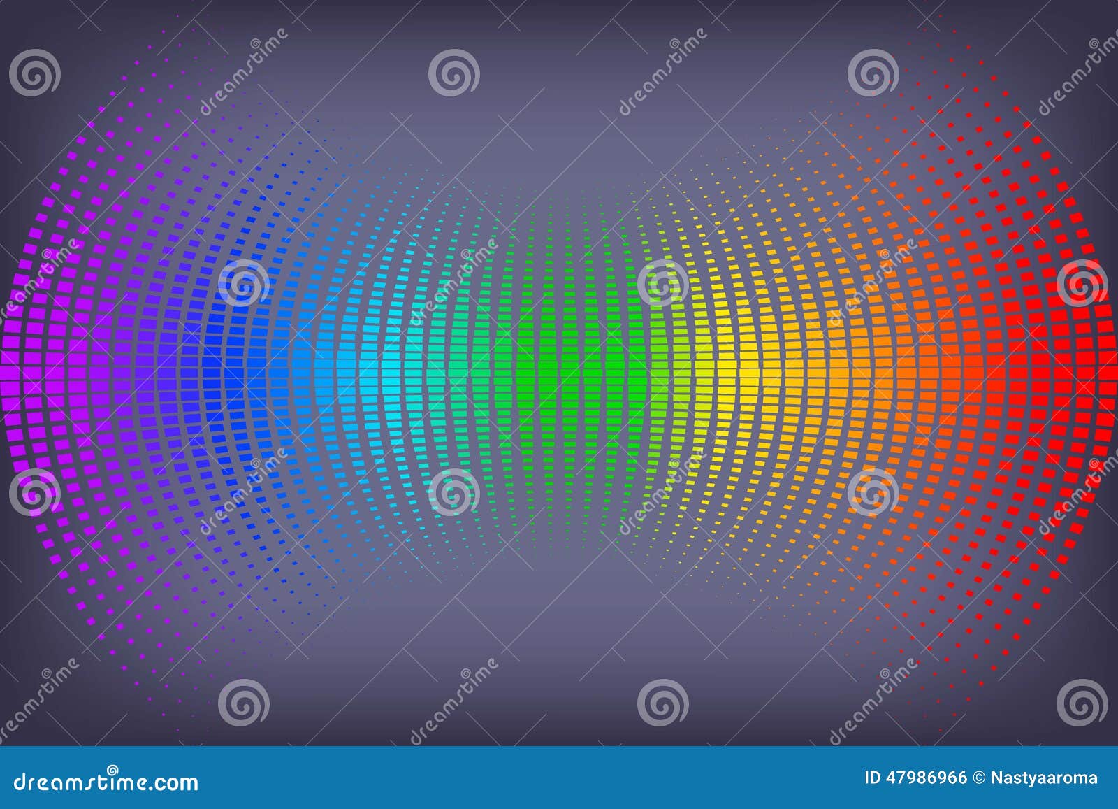 Equalizer stock vector. Illustration of particles, graph - 47986966