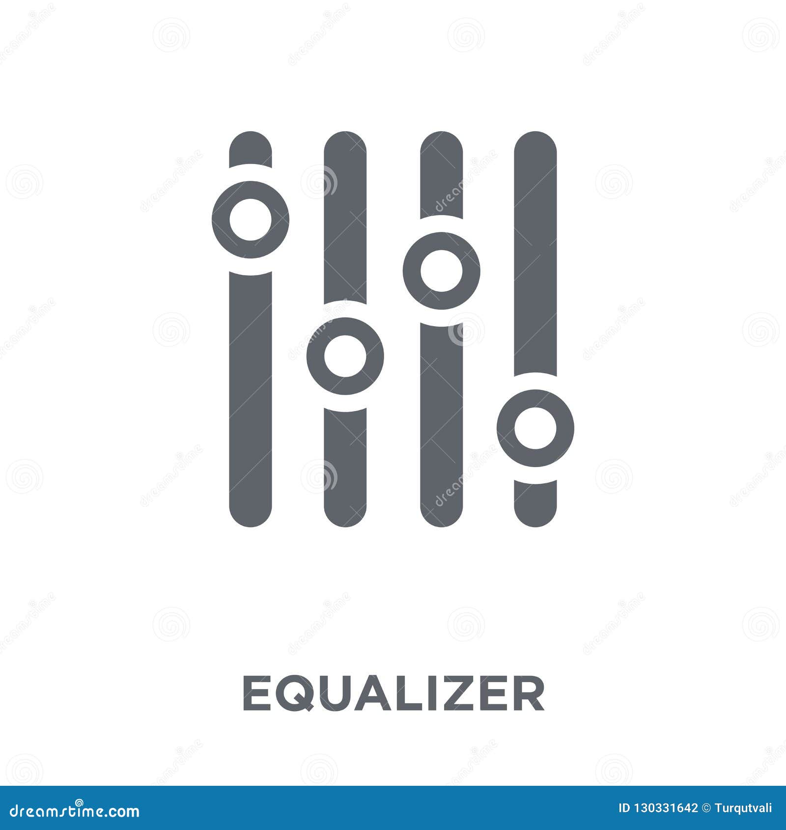 Equalizer Icon from Collection. Stock Vector - Illustration of legal ...