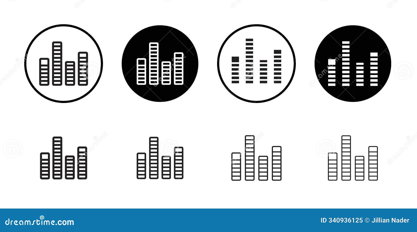 Equalizer Icon. Sound Panel Symbol Vector Illustration | CartoonDealer ...