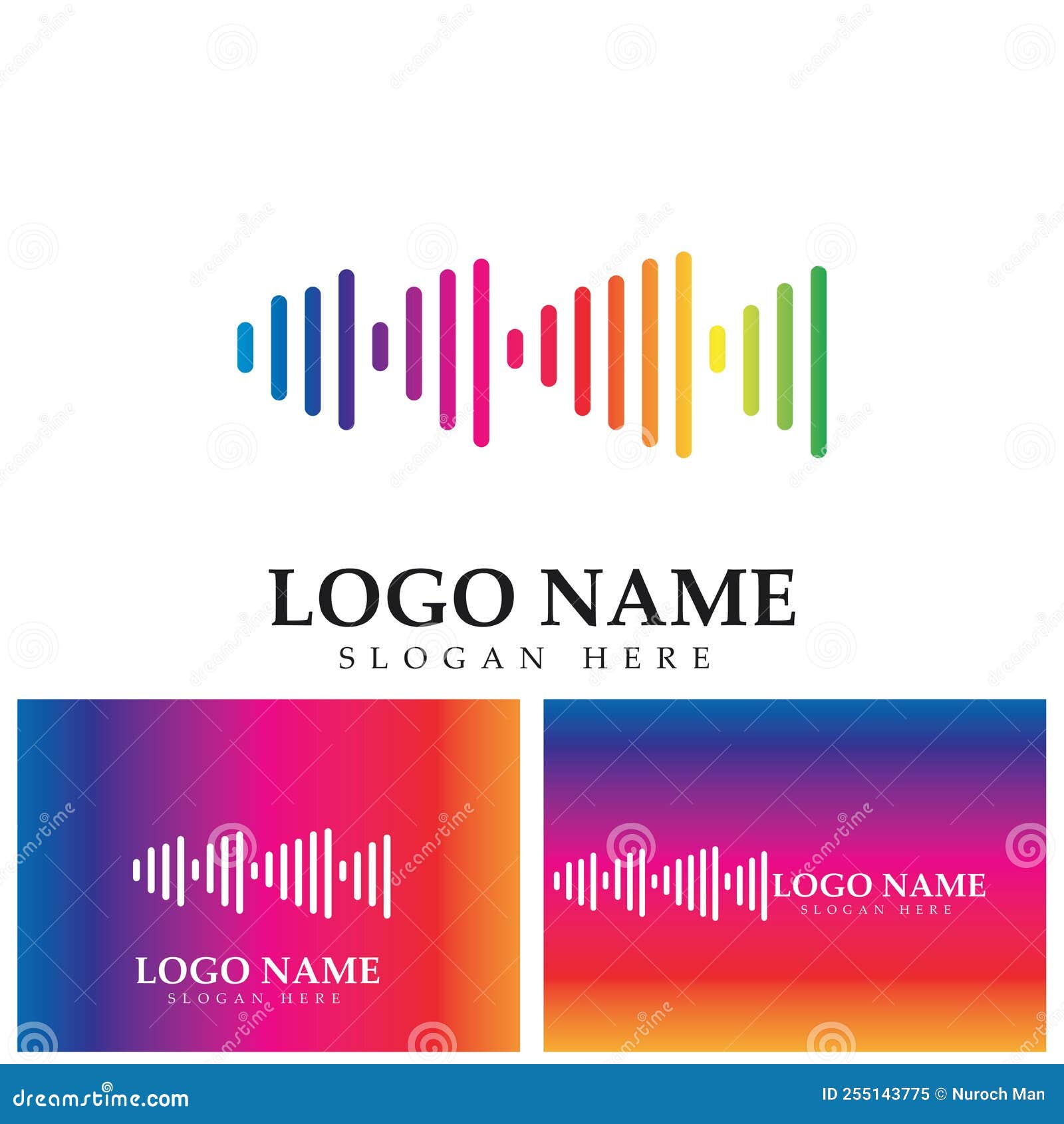 Equalizer Logo and Symbol Design. Stock Vector - Illustration of wave, waveform: 255143775
