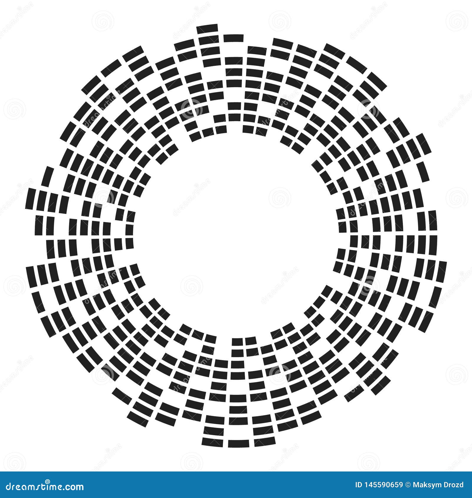 Equalizer Music Sound Wave Circle Vector Symbol Icon Design. Equalizer ...