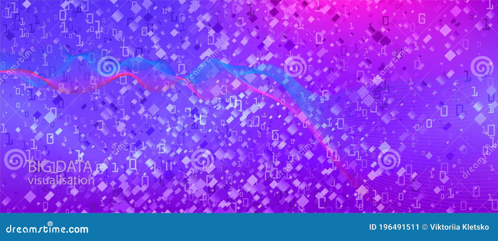 Equalizer Music Vector Equalizer. Technology Grunge Music Template. Matrix Flying Binary Code ...