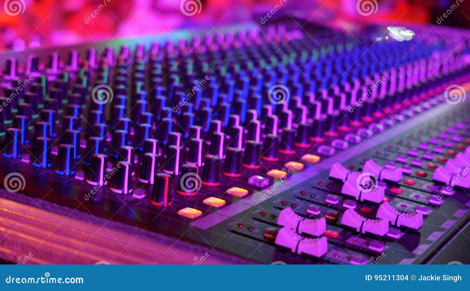 Equalizer stock photo. Image of audience, music, mixing - 95211304