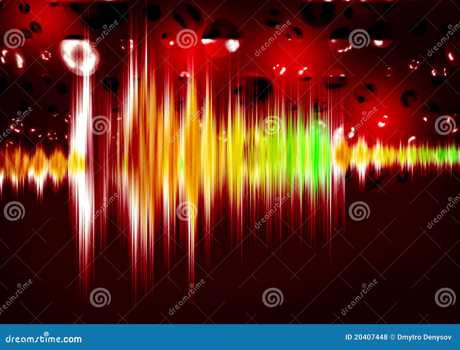 Equalizer sound waves stock illustration. Illustration of display ...