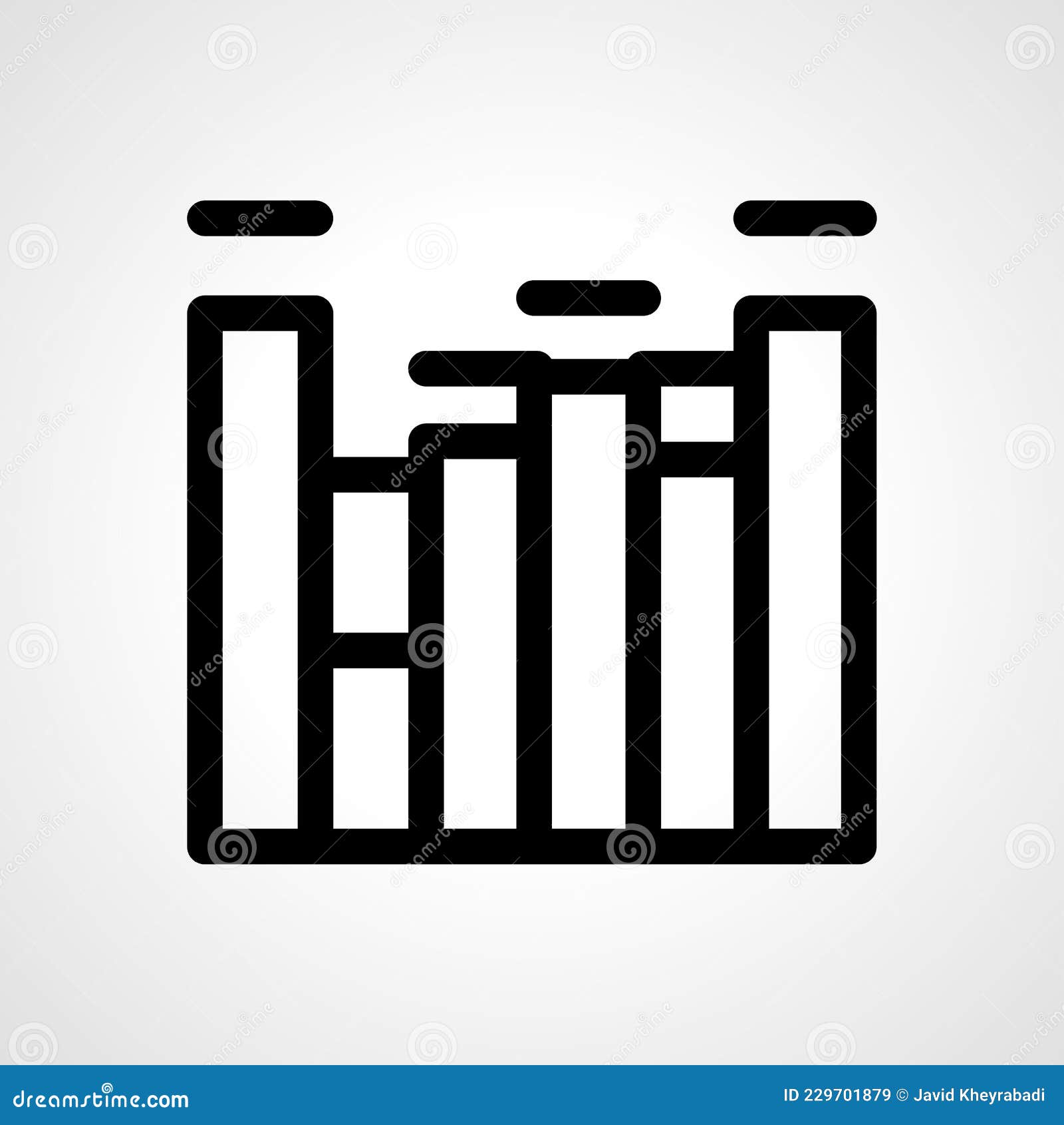Equalizer Line Icon. Equalizer Linear Outline Icon Stock Vector ...