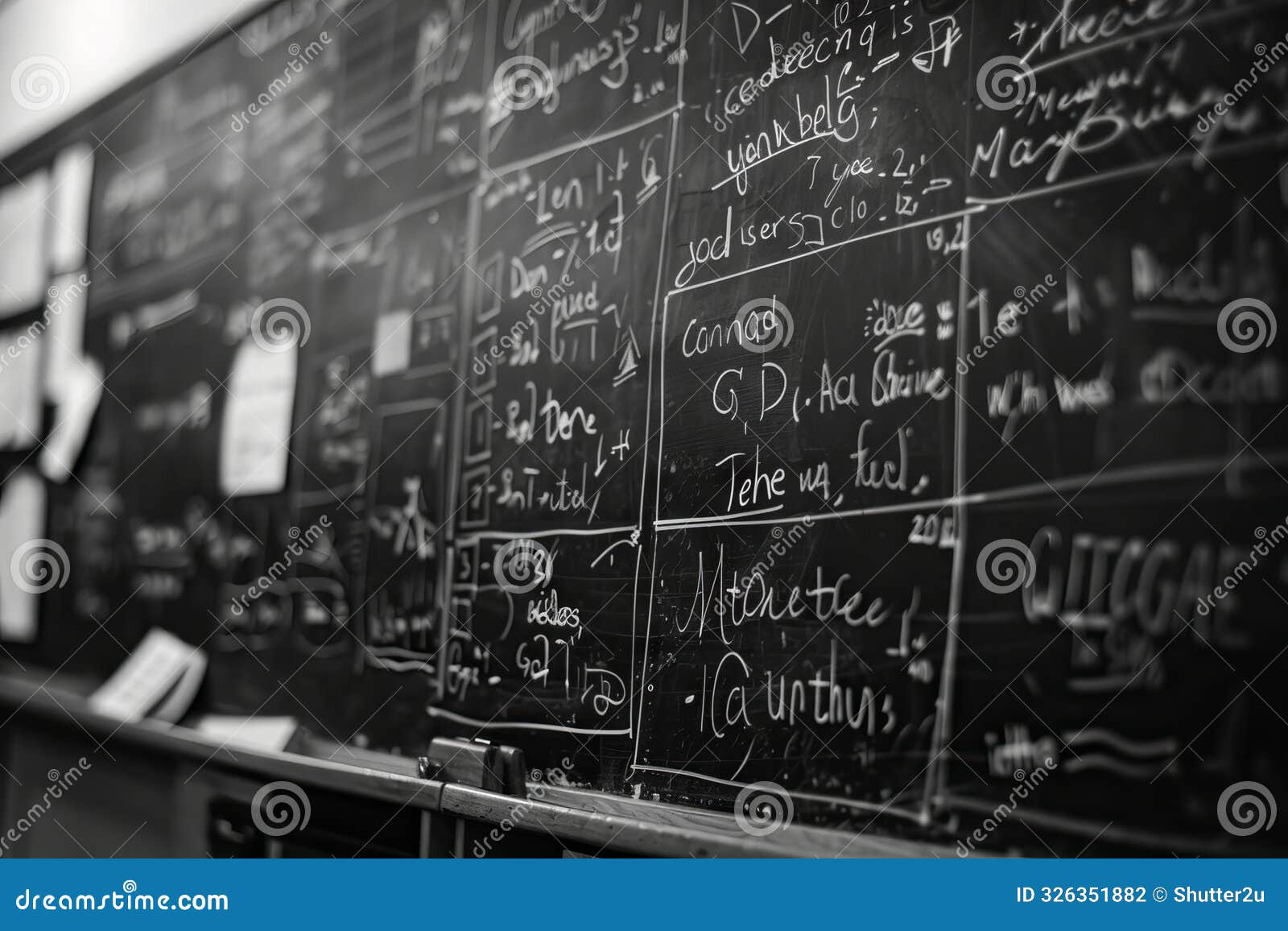 Equations and Diagrams Scribbled on a Board the Silent Language of ...