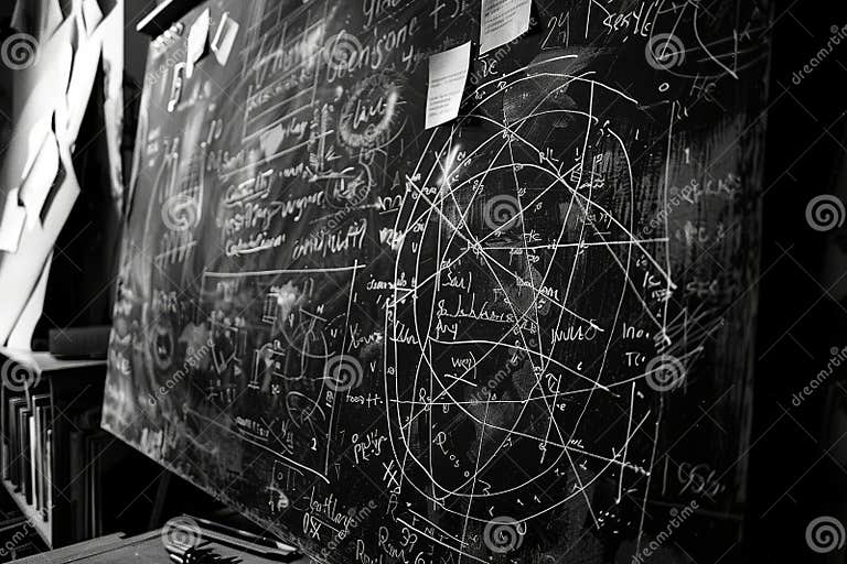 Equations and Diagrams Scribbled on a Board the Silent Language of ...