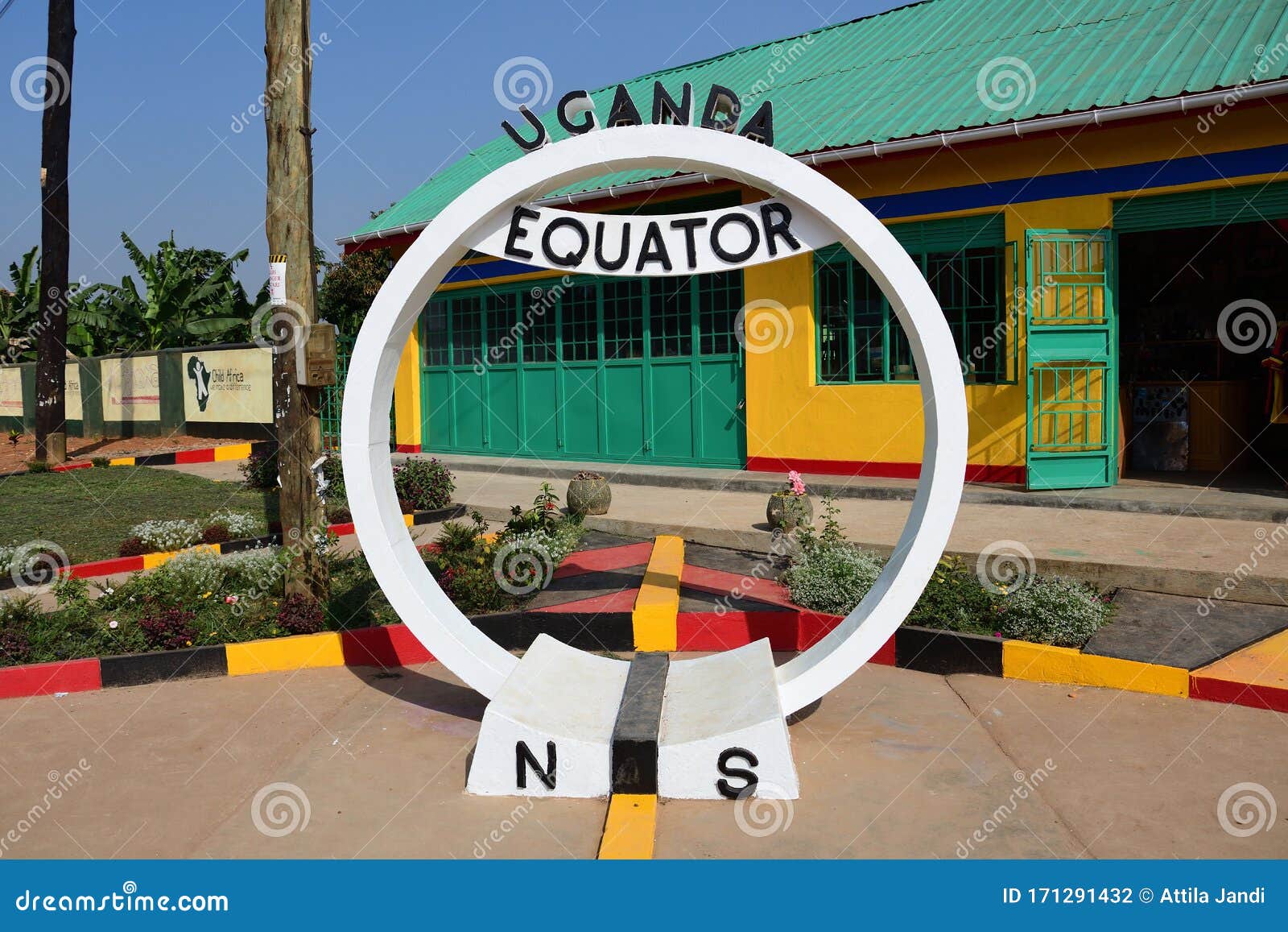 Sun On The Equator Royalty-Free Stock Image | CartoonDealer.com #221893786