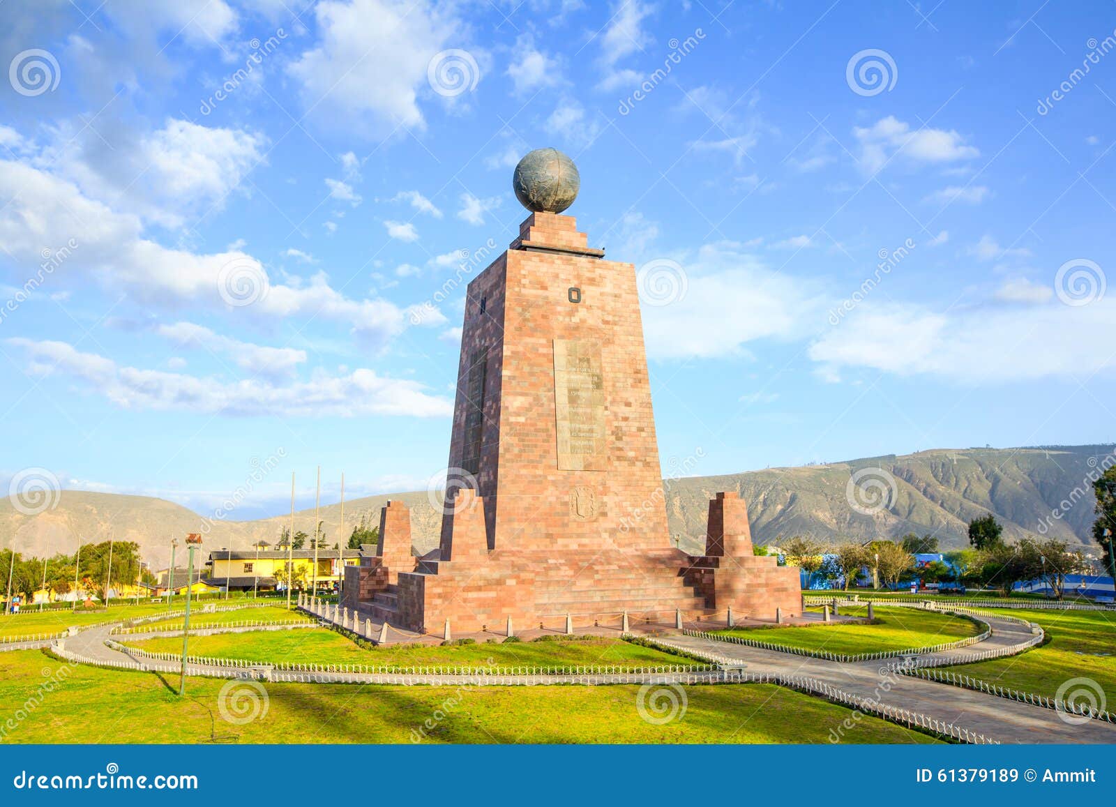 Equatorial Line Monument, Quito, Ecuador Royalty-Free Stock Photo ...