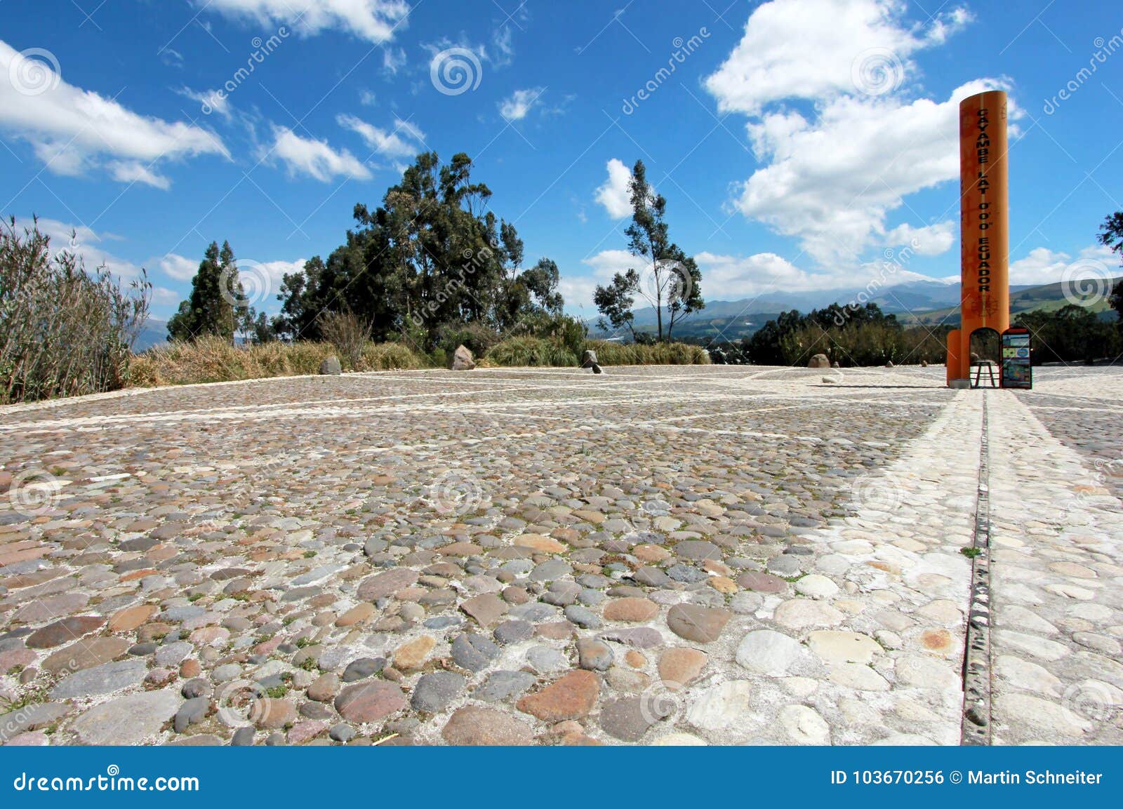Equator Line Monument, Marks the Point through Which the Equator Passes ...