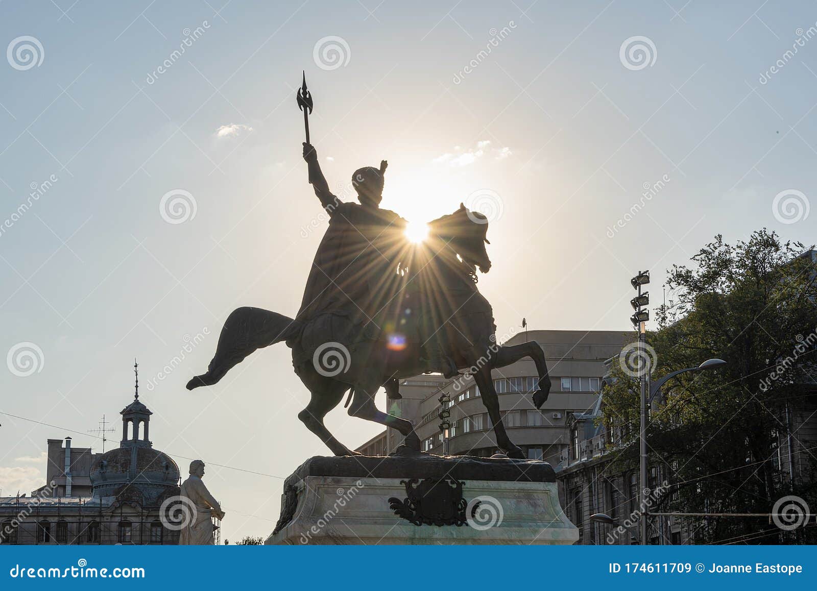 Equestrian Statue of Michael the Brave Editorial Stock Image - Image of ...