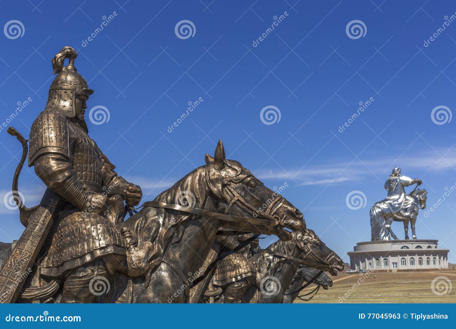 Equestrian Statues of Warriors of Genghis Khan, Tsonjin Boldog ...