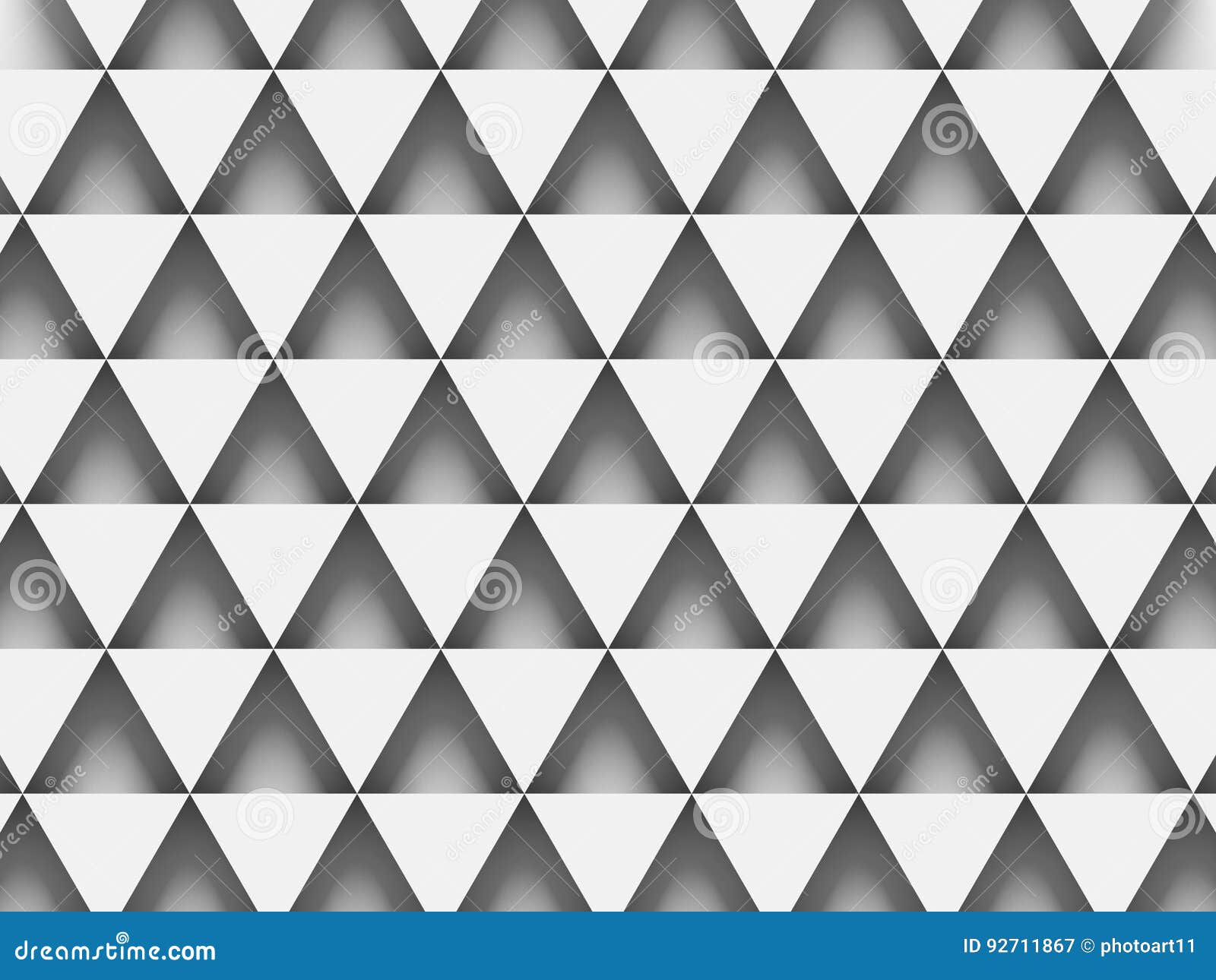 Equilateral Triangles - White Abstract Background with Shadows Stock ...