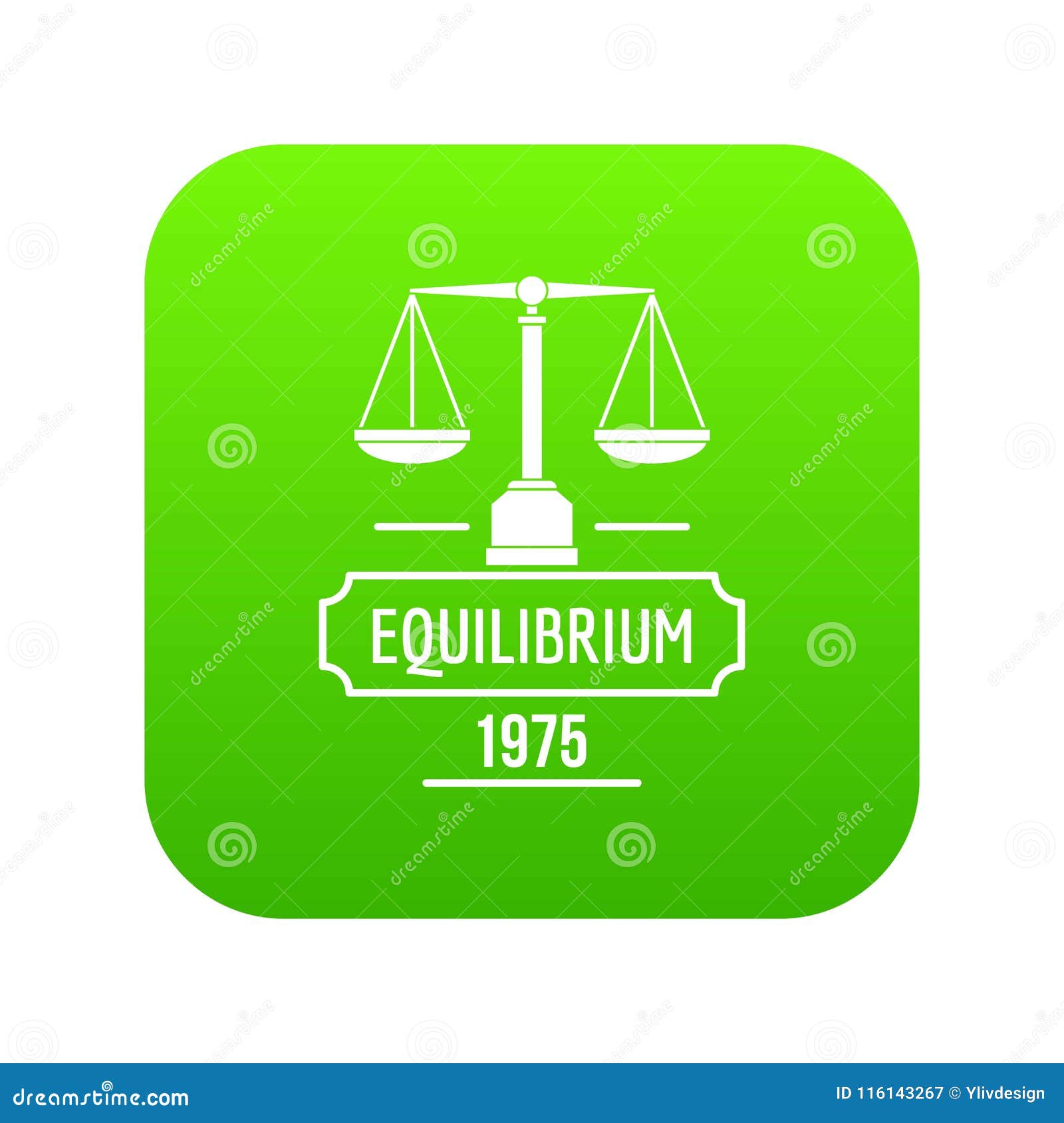 Equilibrium Icon Of 3 Types Color, Black And White, Outline. Isolated ...
