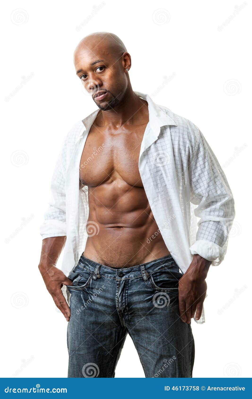 Equipaggi Con L'ABS Di Addominali Scolpiti Fotografia Stock - Immagine ...