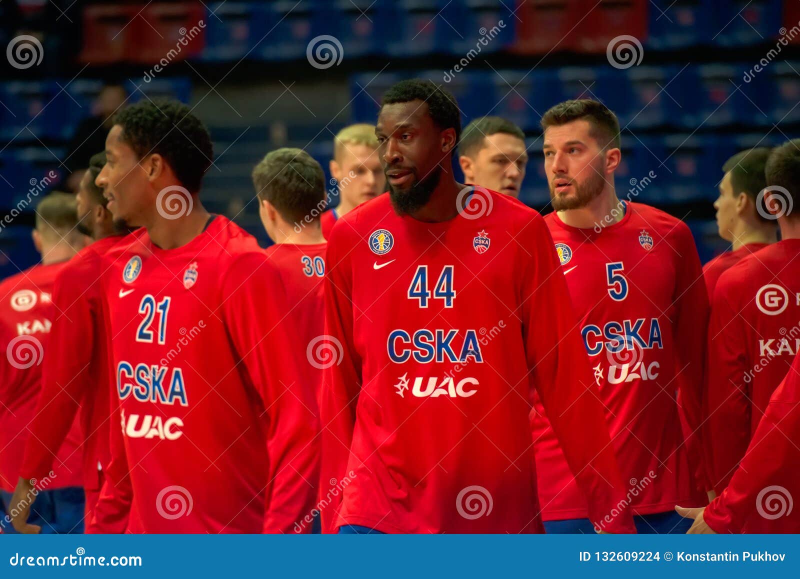 Equipe de CSKA imagem de stock editorial. Imagem de homem - 132609224