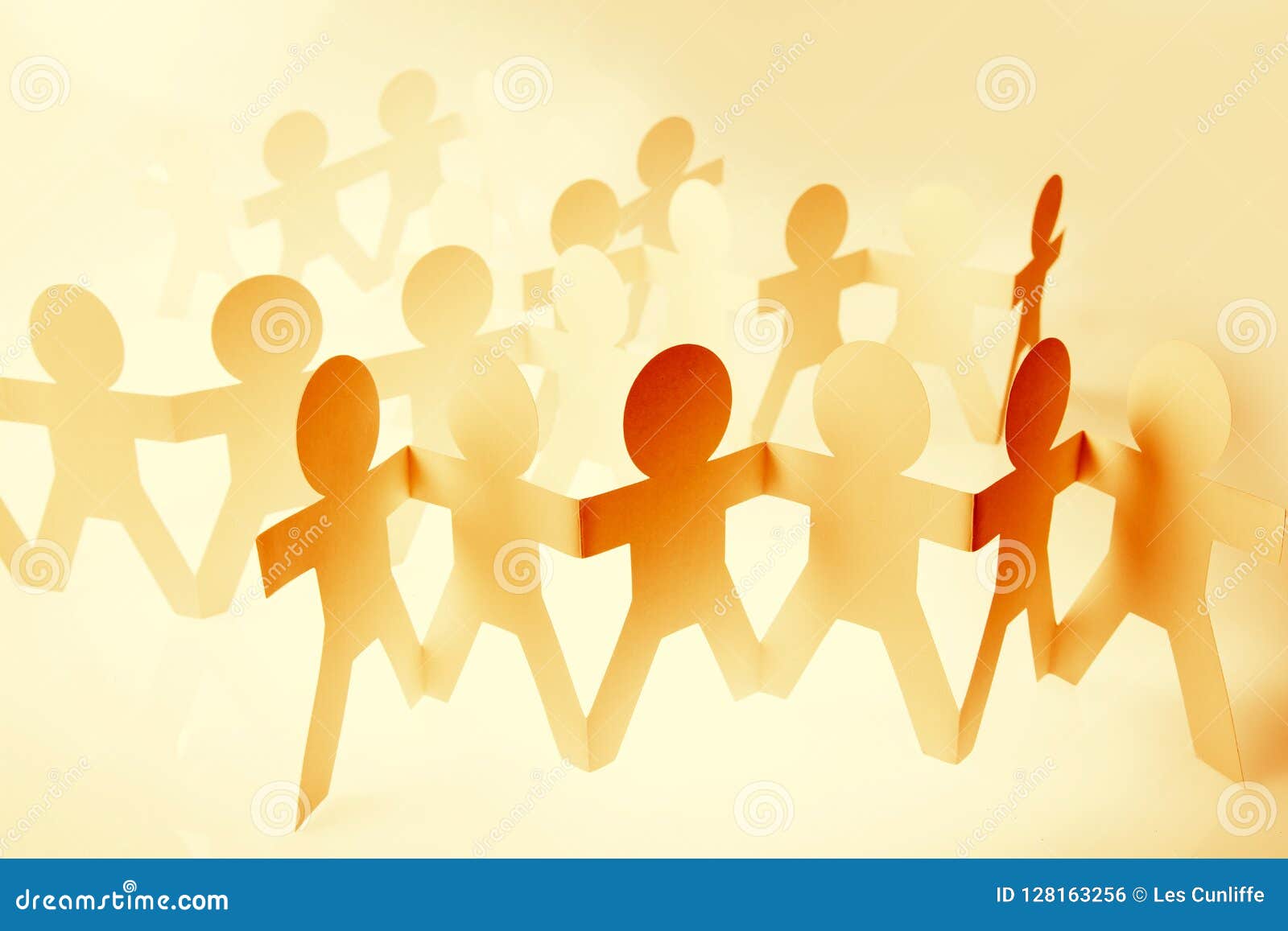 Equipes unidas junto foto de stock. Imagem de amizade - 128163256