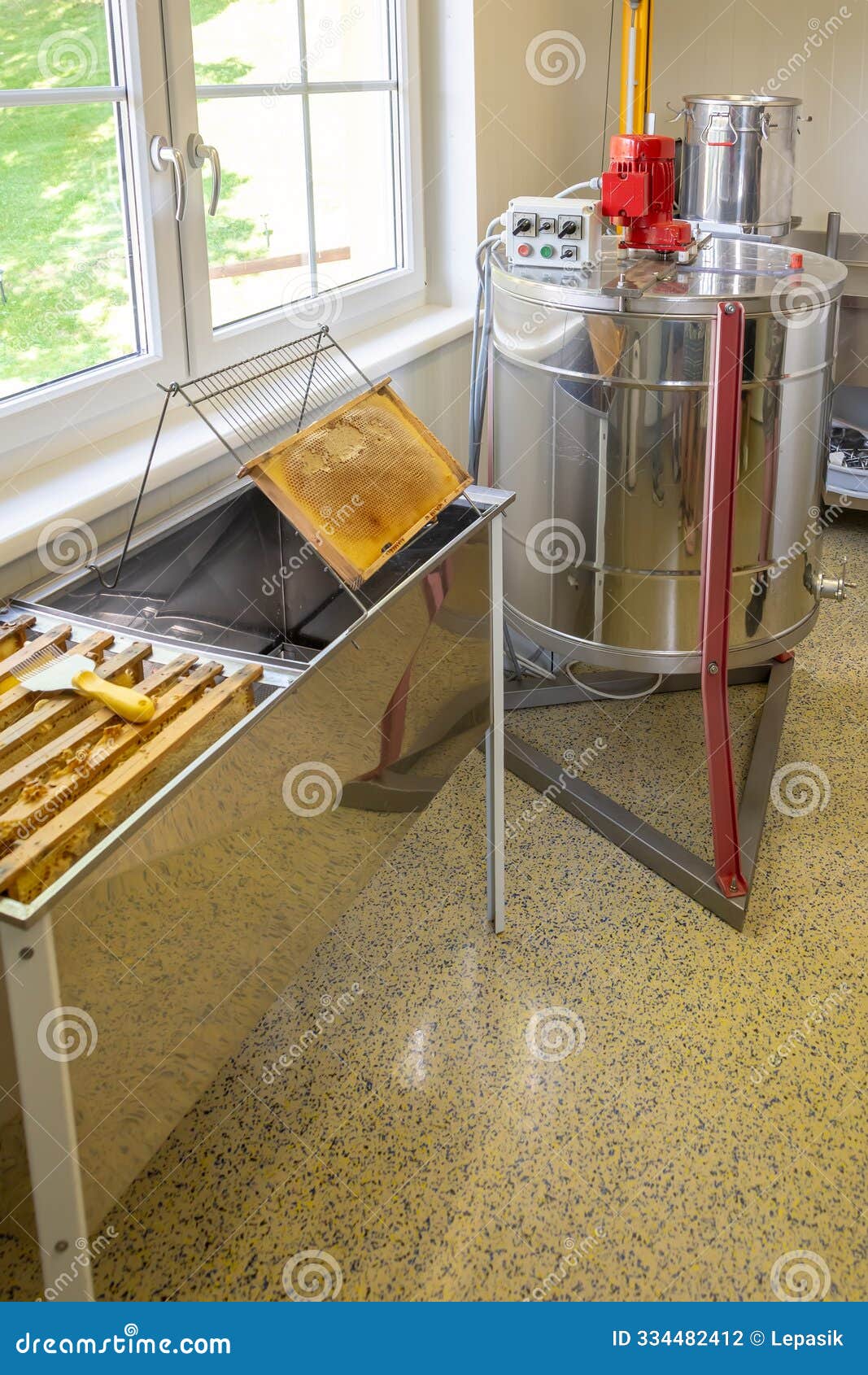 Equipment for Beekeeping, Demonstrating a Hood and Frames for ...