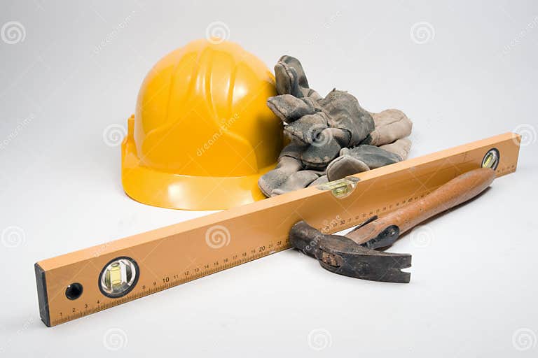 Equipment for Builder stock image. Image of planning - 15254075