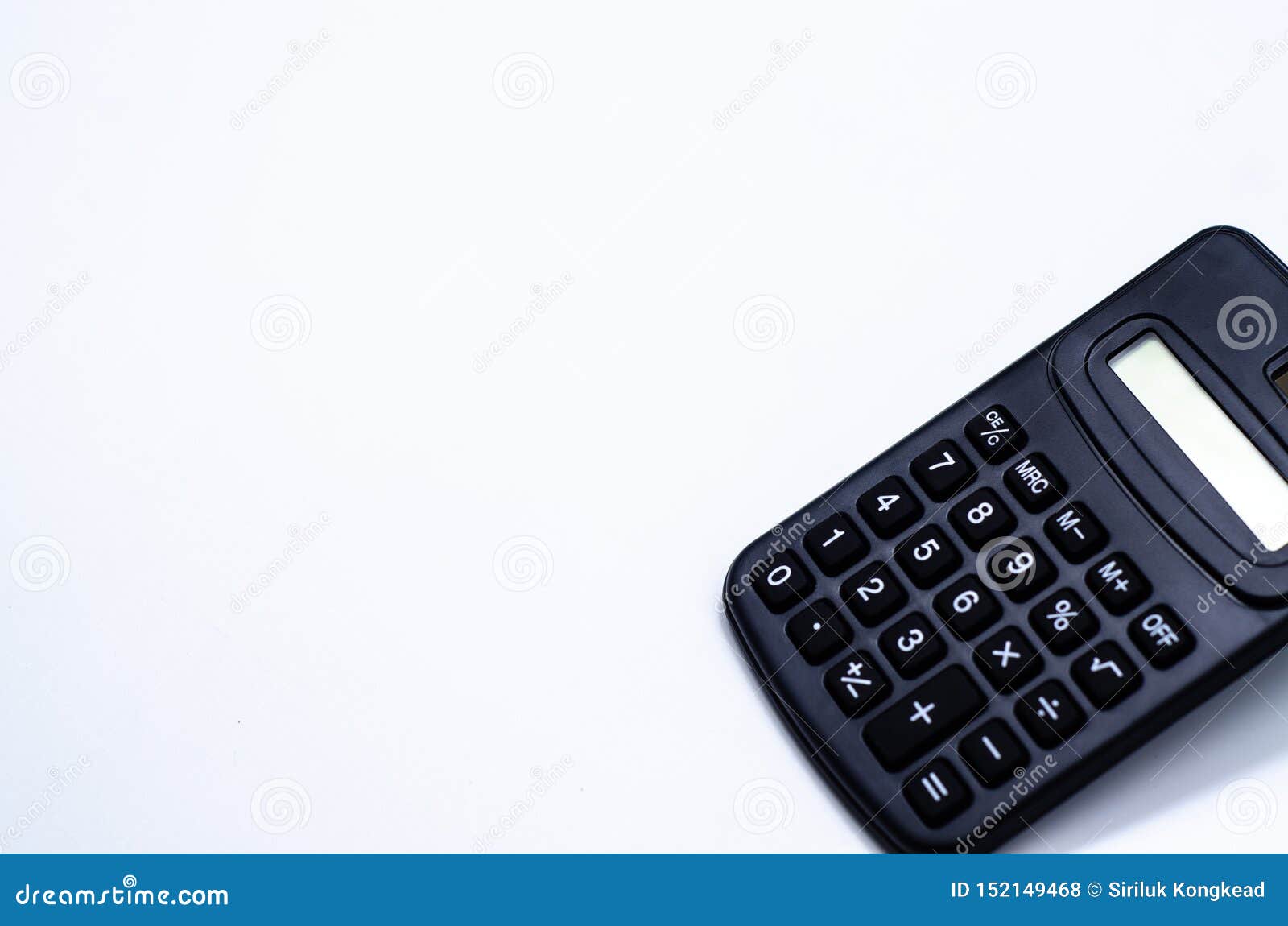 Equipment for Calculating Numbers Stock Photo - Image of white, modern ...