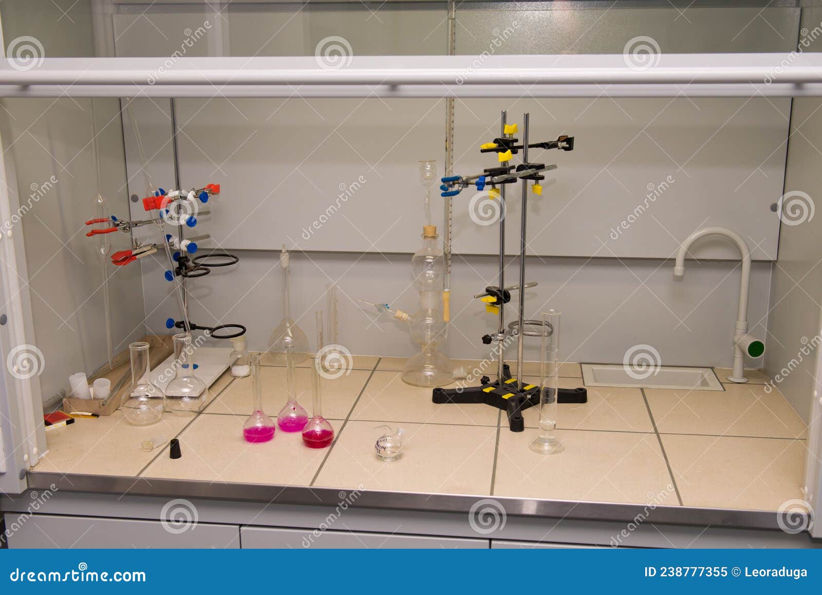 Equipment in a Chemical Laboratory Stock Image - Image of workplace ...