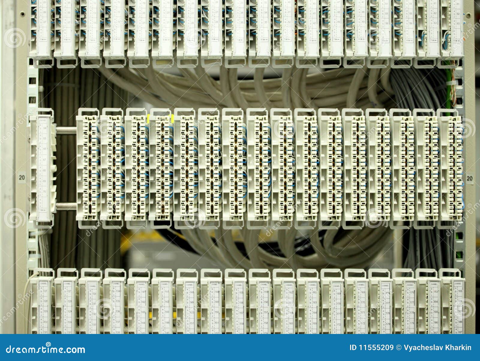 The Equipment of Communication Stock Image - Image of equipment ...