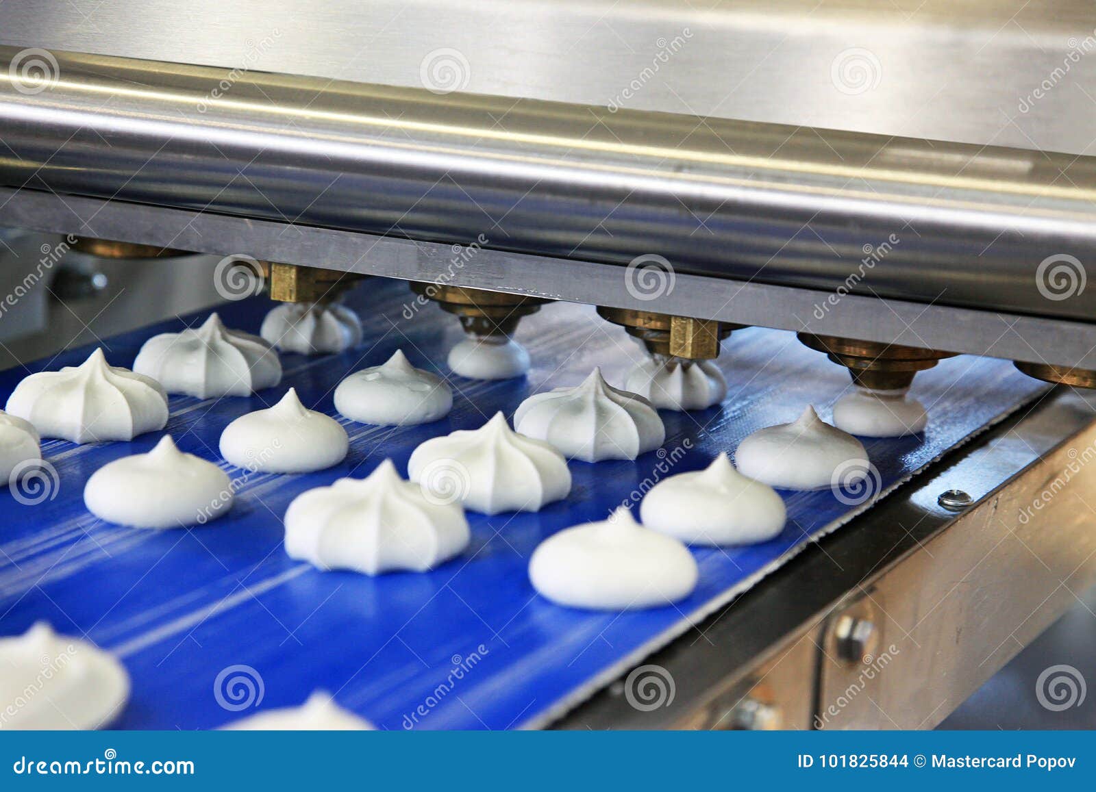 Equipment Confectionery Industry Stock Photo - Image of automatic ...