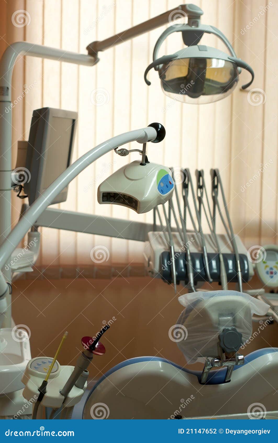 Equipment in the Dental Office Stock Photo - Image of medicine, health ...