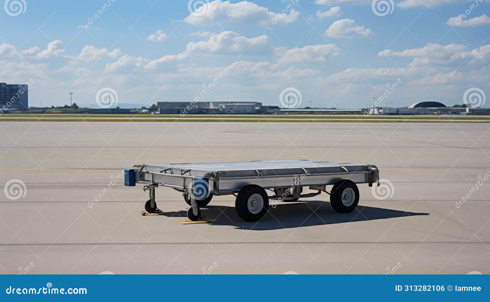 Equipment for Handling Air Cargo on the Ground.AI Generated Stock ...