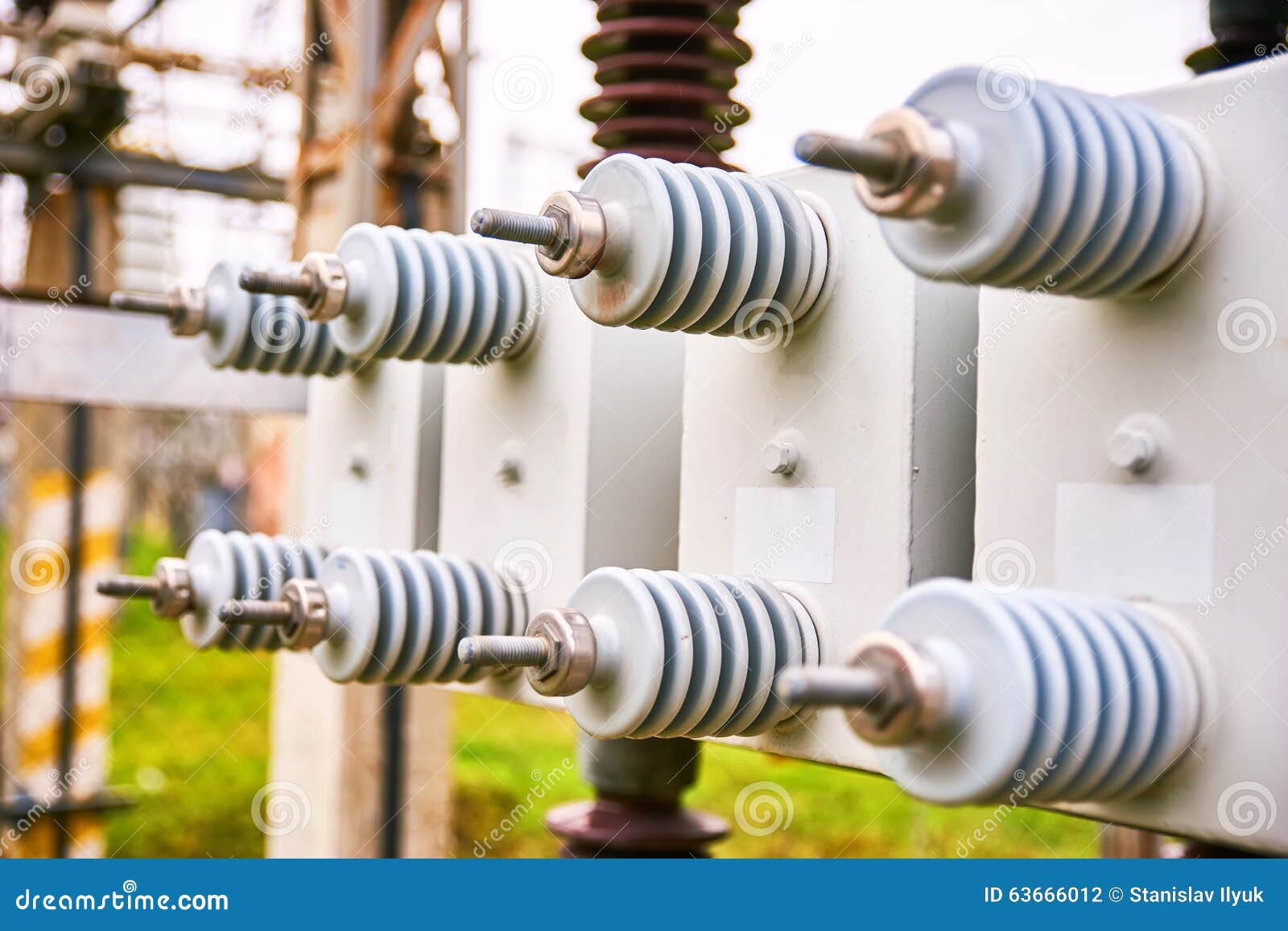 Equipment Electrical Substation Stock Photo - Image of industry ...