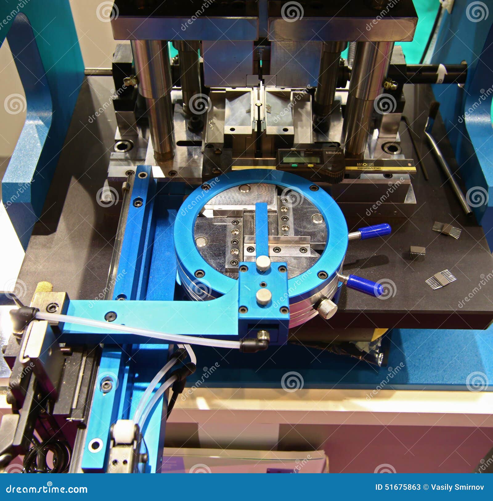 Equipment for lead forming stock image. Image of machine - 51675863