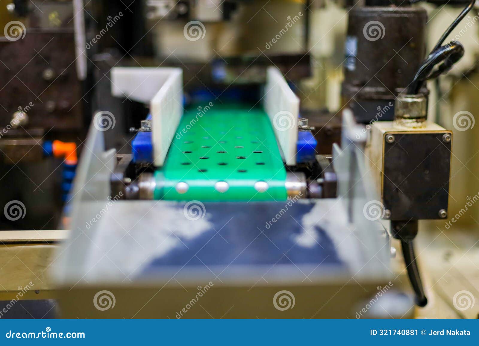 An Equipment of Machine. Mechanical Part in the Manufacturing Stock ...