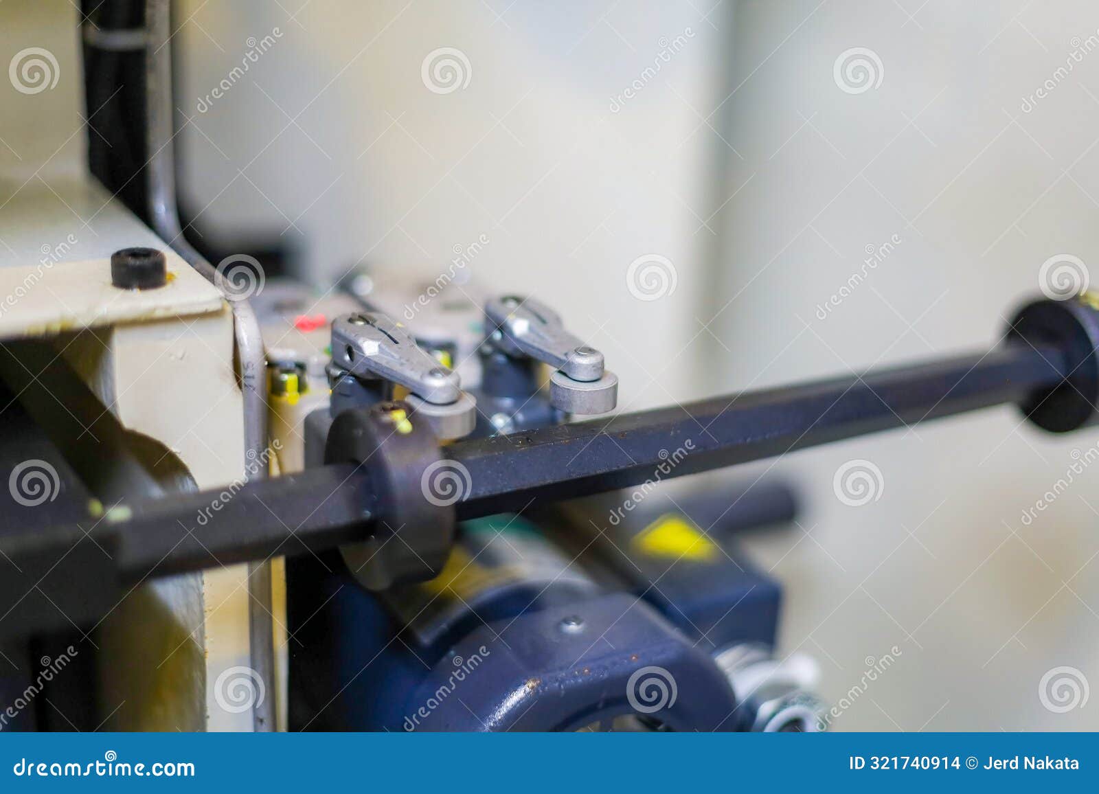 An Equipment of Machine. Mechanical Part in the Manufacturing Stock ...