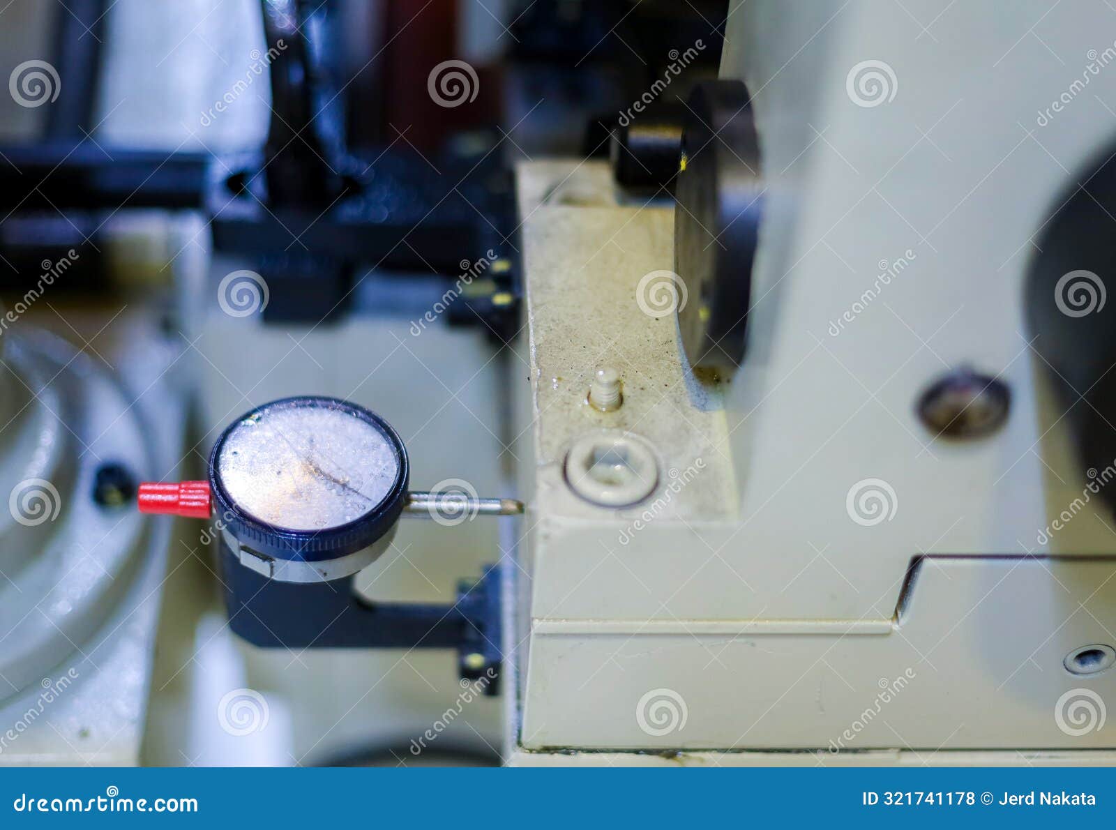 An Equipment of Machine. Mechanical Part in the Manufacturing Stock ...
