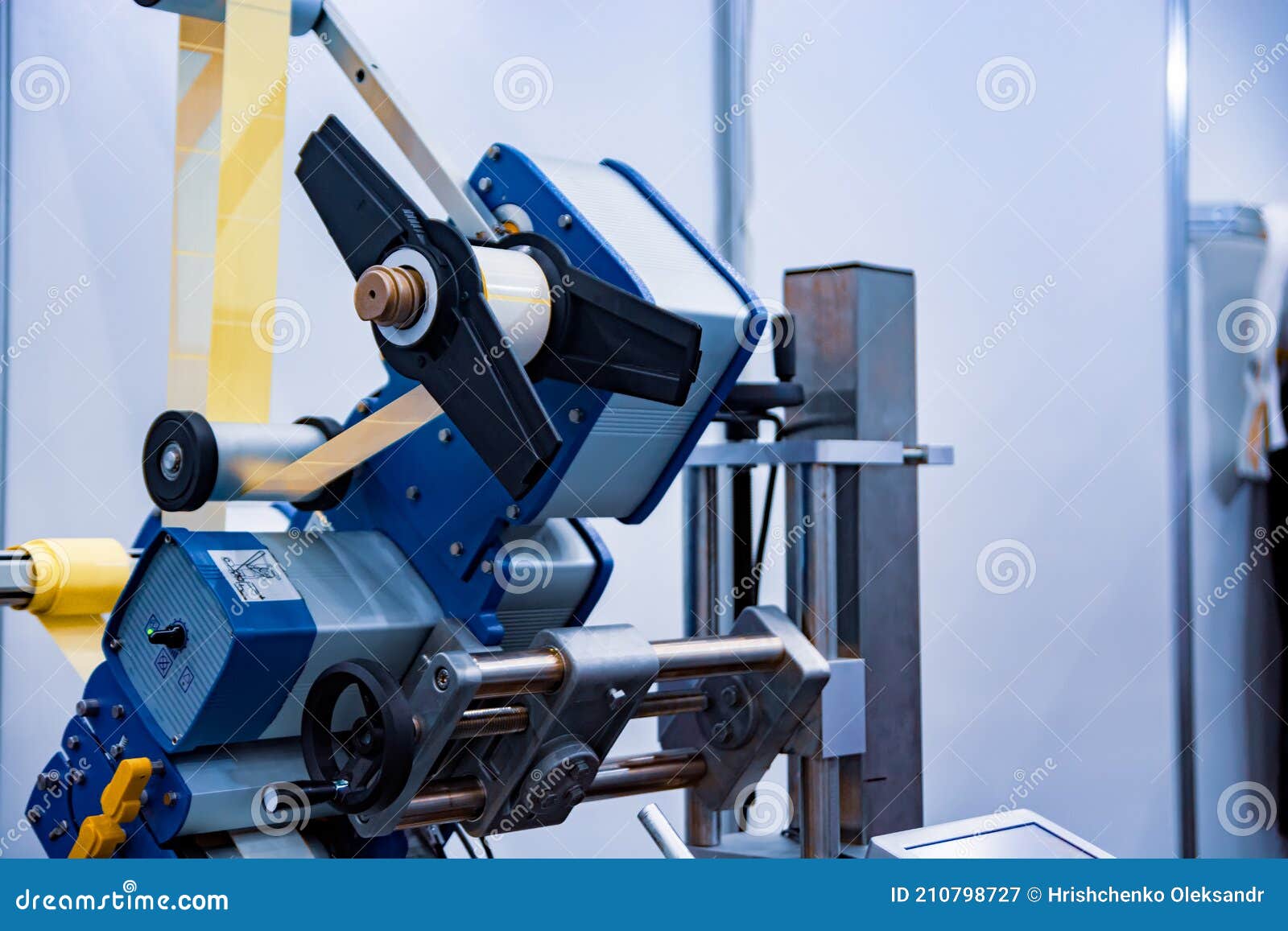 Equipment for Marking and Labeling Products Stock Image - Image of ...