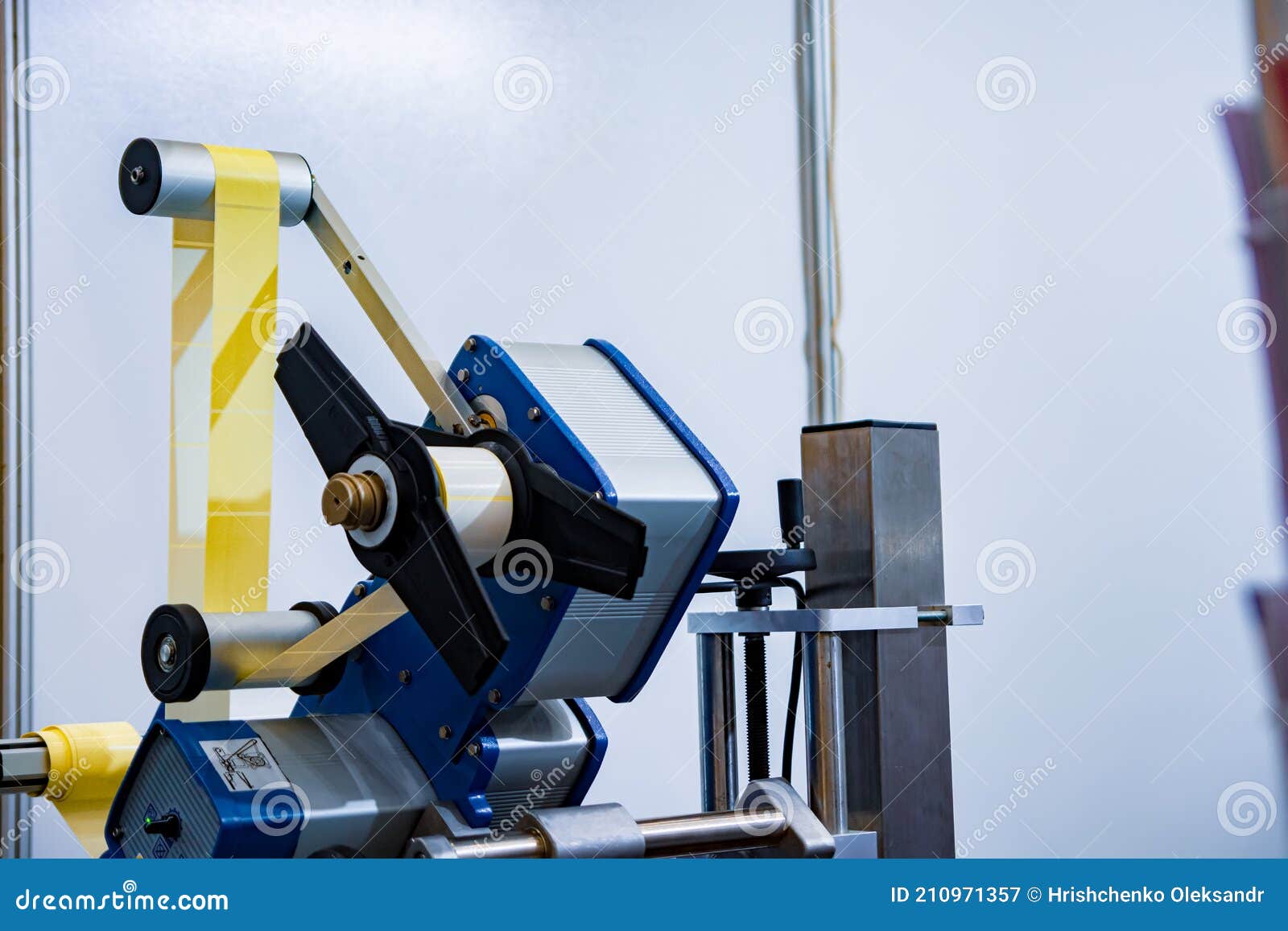 Equipment for Marking and Labeling Products Stock Image - Image of ...