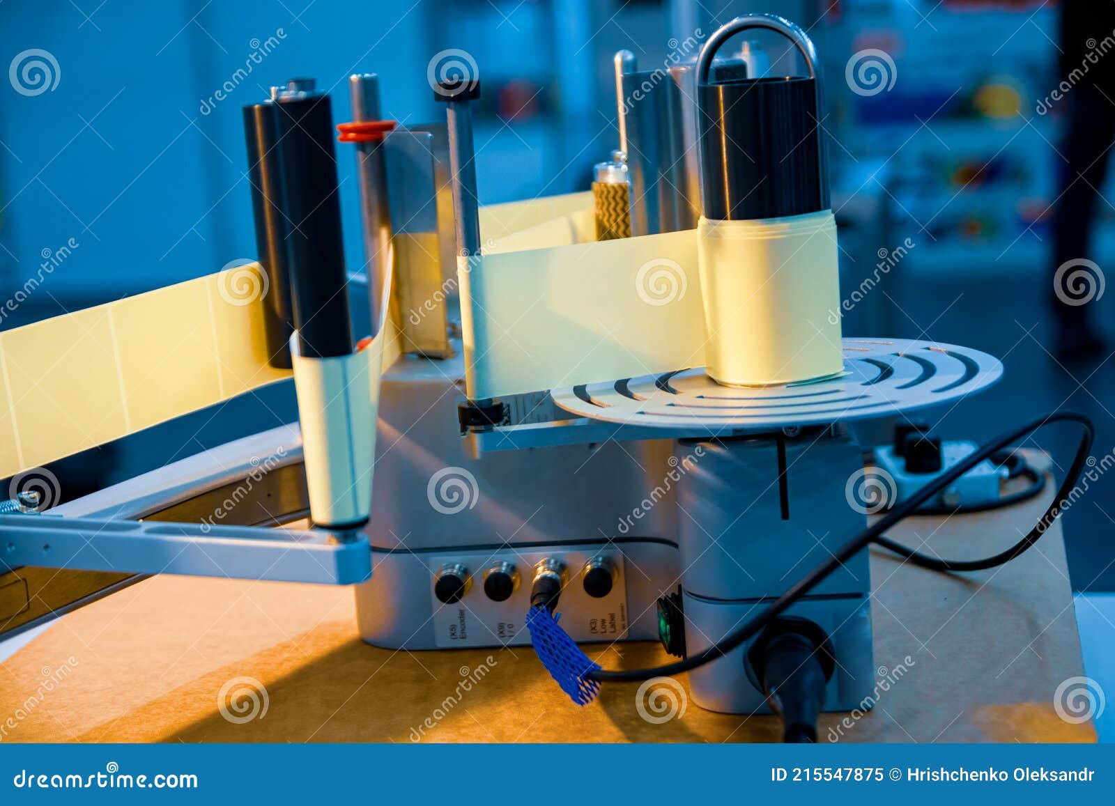 Equipment For Marking And Labeling Products Stock Image | CartoonDealer ...