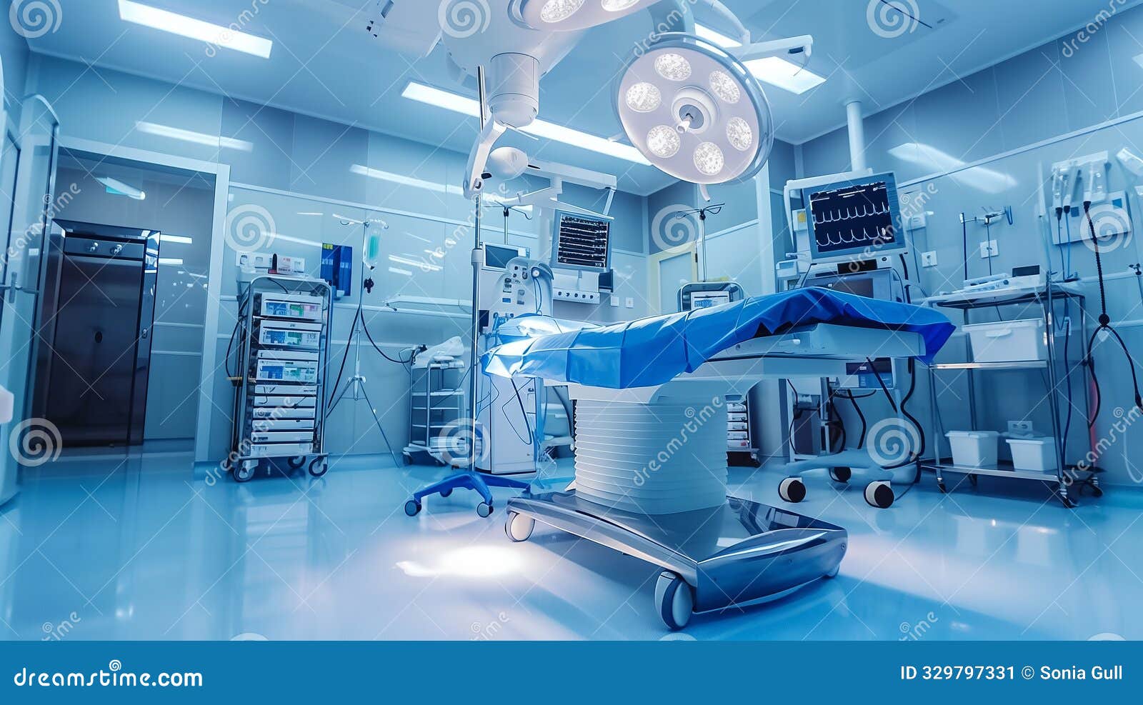 State-of-the-art Medical Devices and Sophisticated Equipment Arranged ...