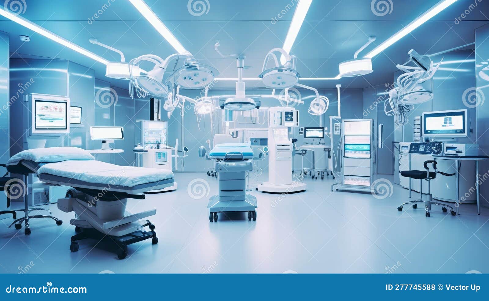 Equipment and Medical Devices in Modern Operating Room. Generative AI ...