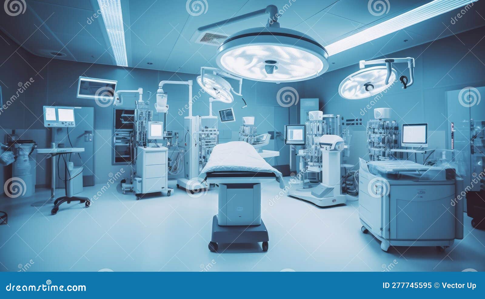 Equipment and Medical Devices in Modern Operating Room. Generative AI ...