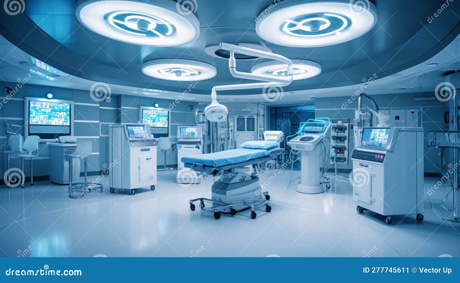 Equipment and Medical Devices in Modern Operating Room. Generative AI ...