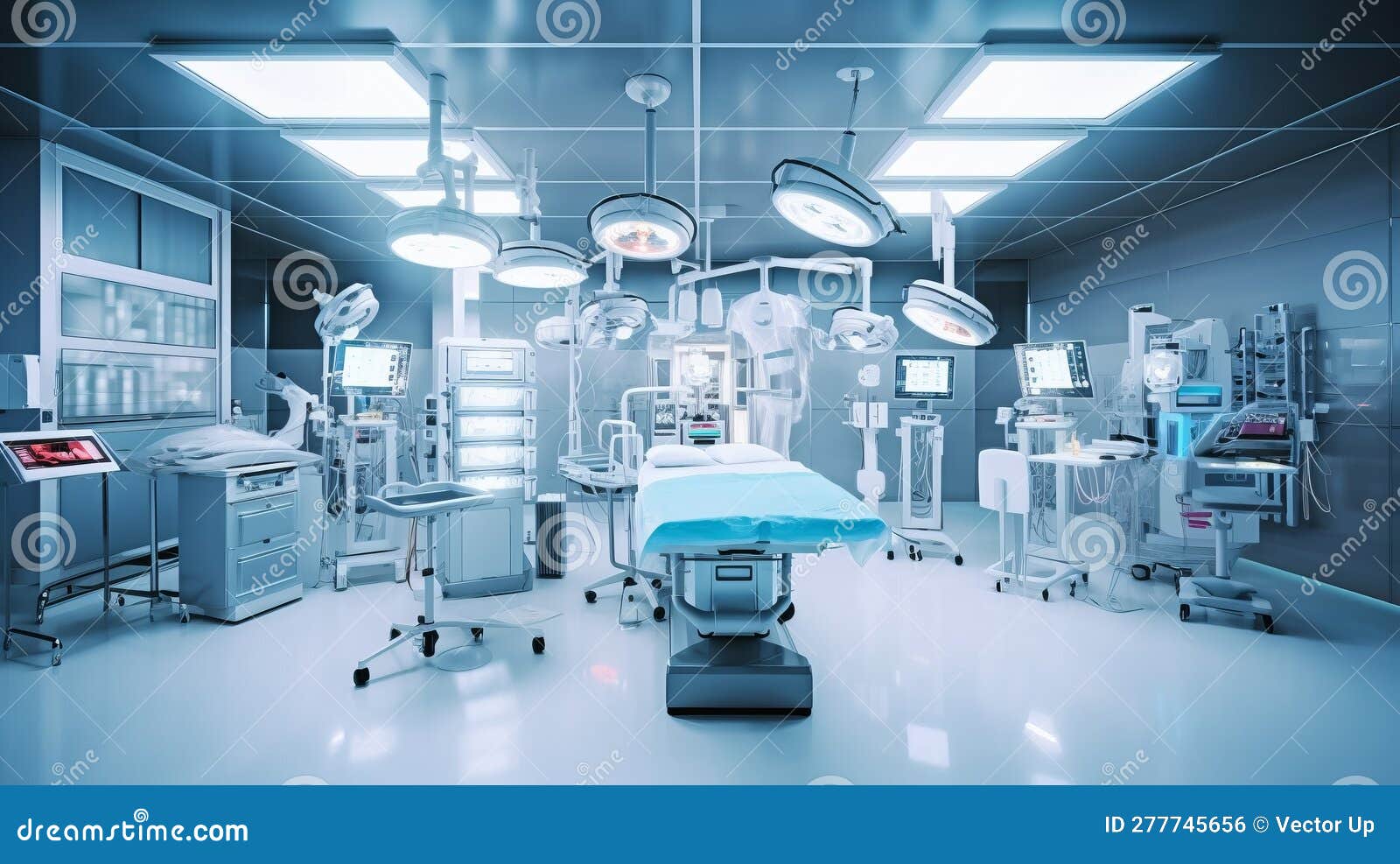 Equipment and Medical Devices in Modern Operating Room. Generative AI ...
