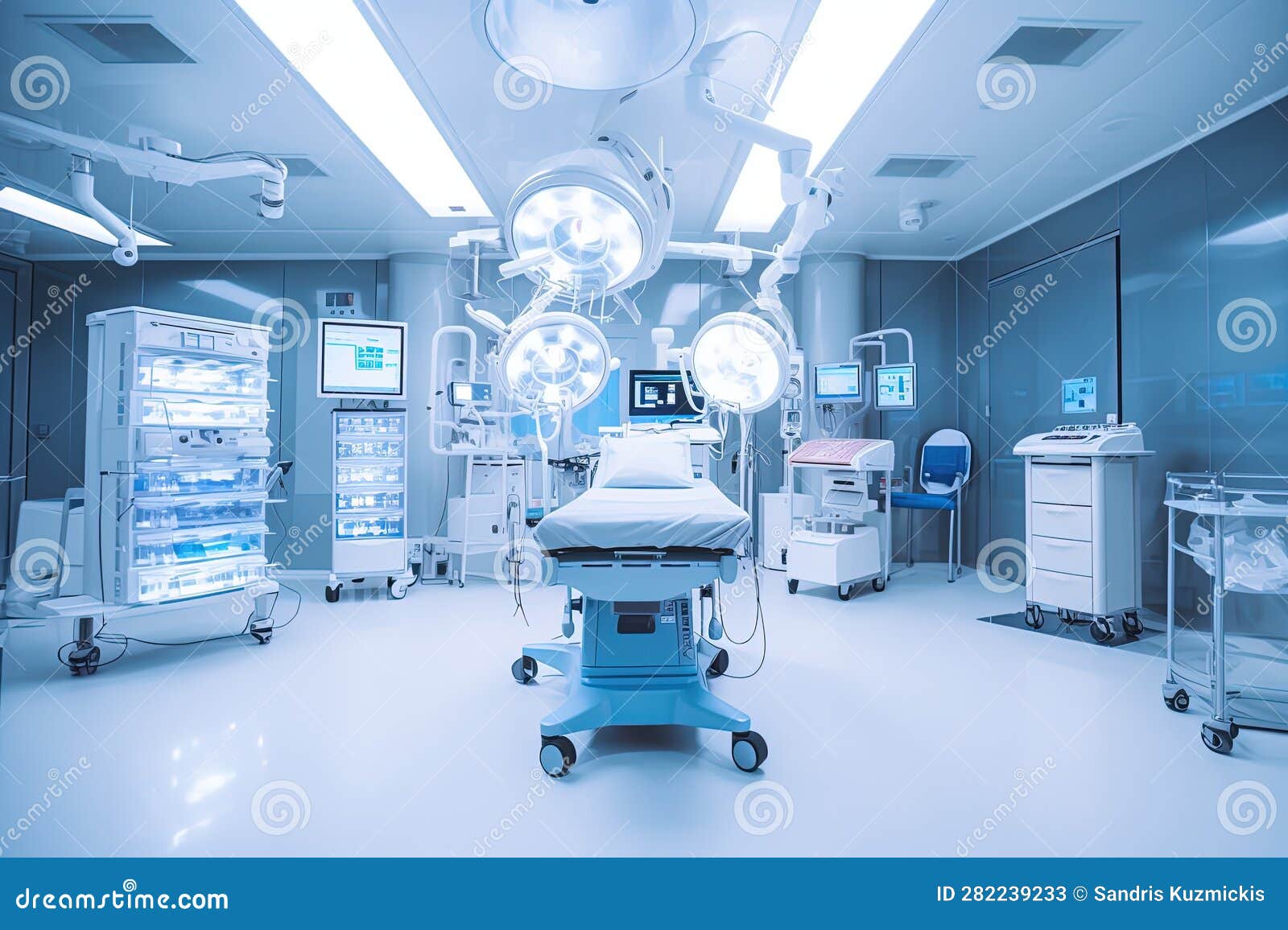 Equipment and Medical Devices in Modern Operating Room. Generative AI ...