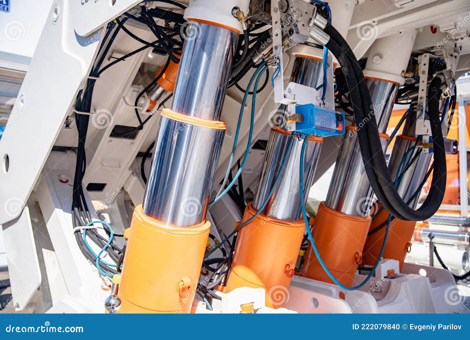 Equipment for Mining Coal Underground in Mine. Pneumatic Piston for ...