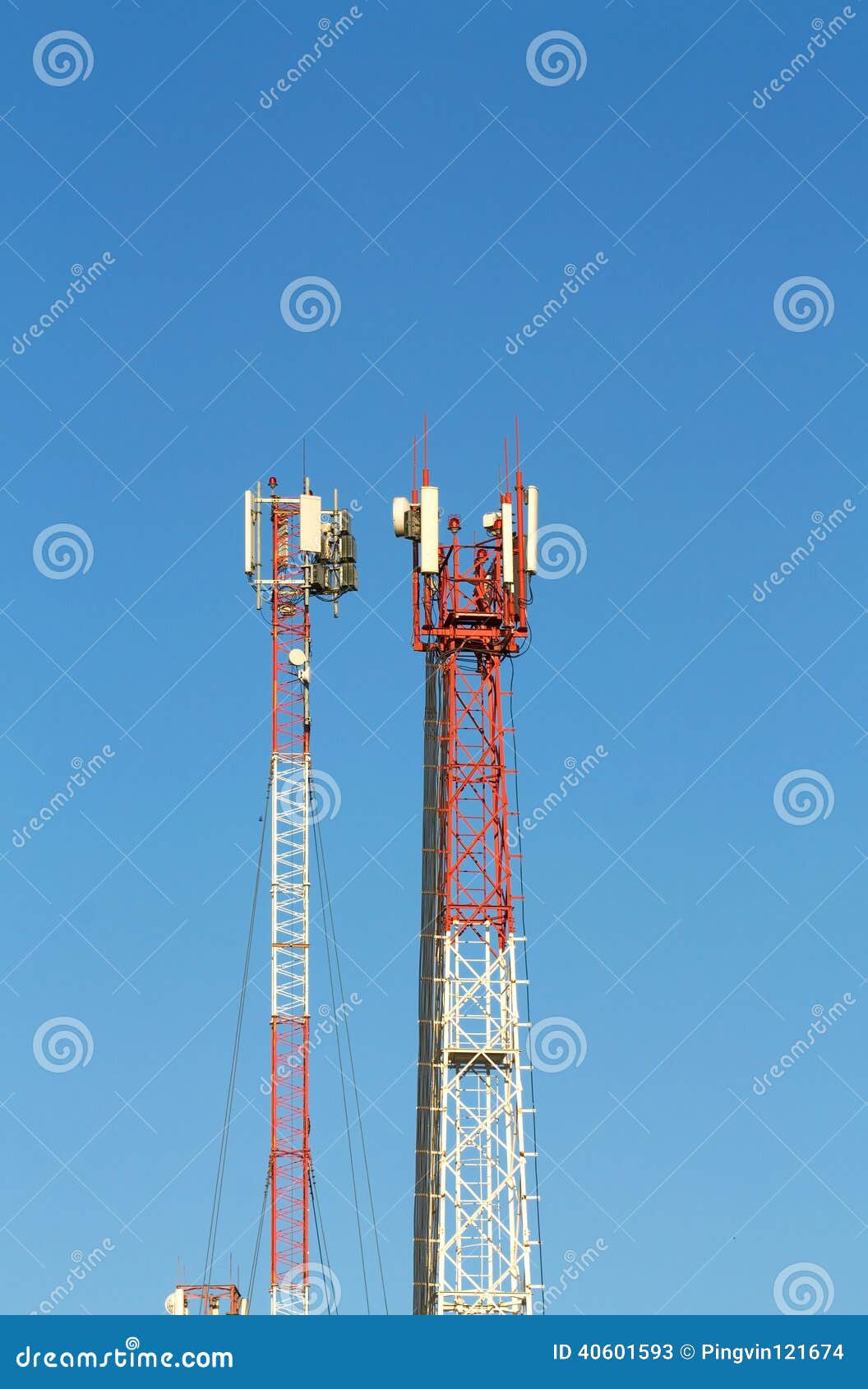 Equipment of Mobile Communication Stock Image - Image of engineering ...